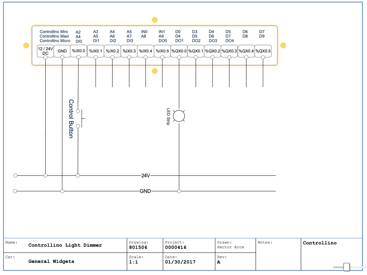 OpenPLC Light Intensity Control – CONTROLLINO