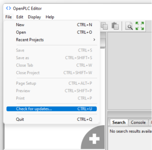 OpenPLC Editor for CONTROLLINO – CONTROLLINO